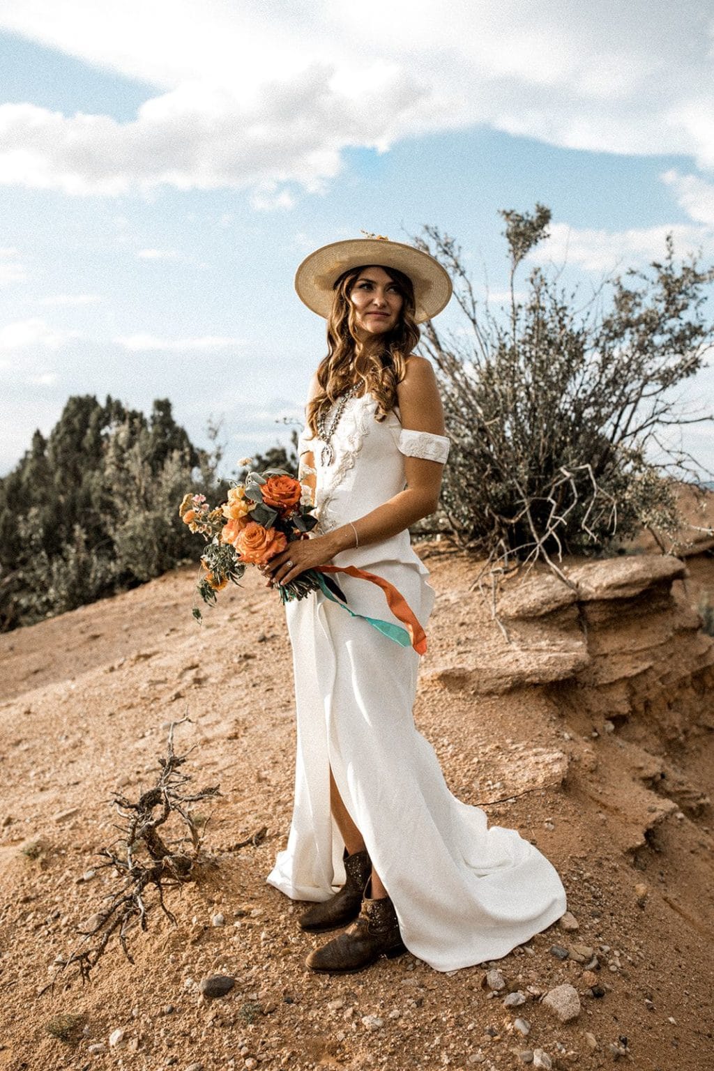 Southwestern-Inspired Santa Fe Wedding | Lilly Red Photography