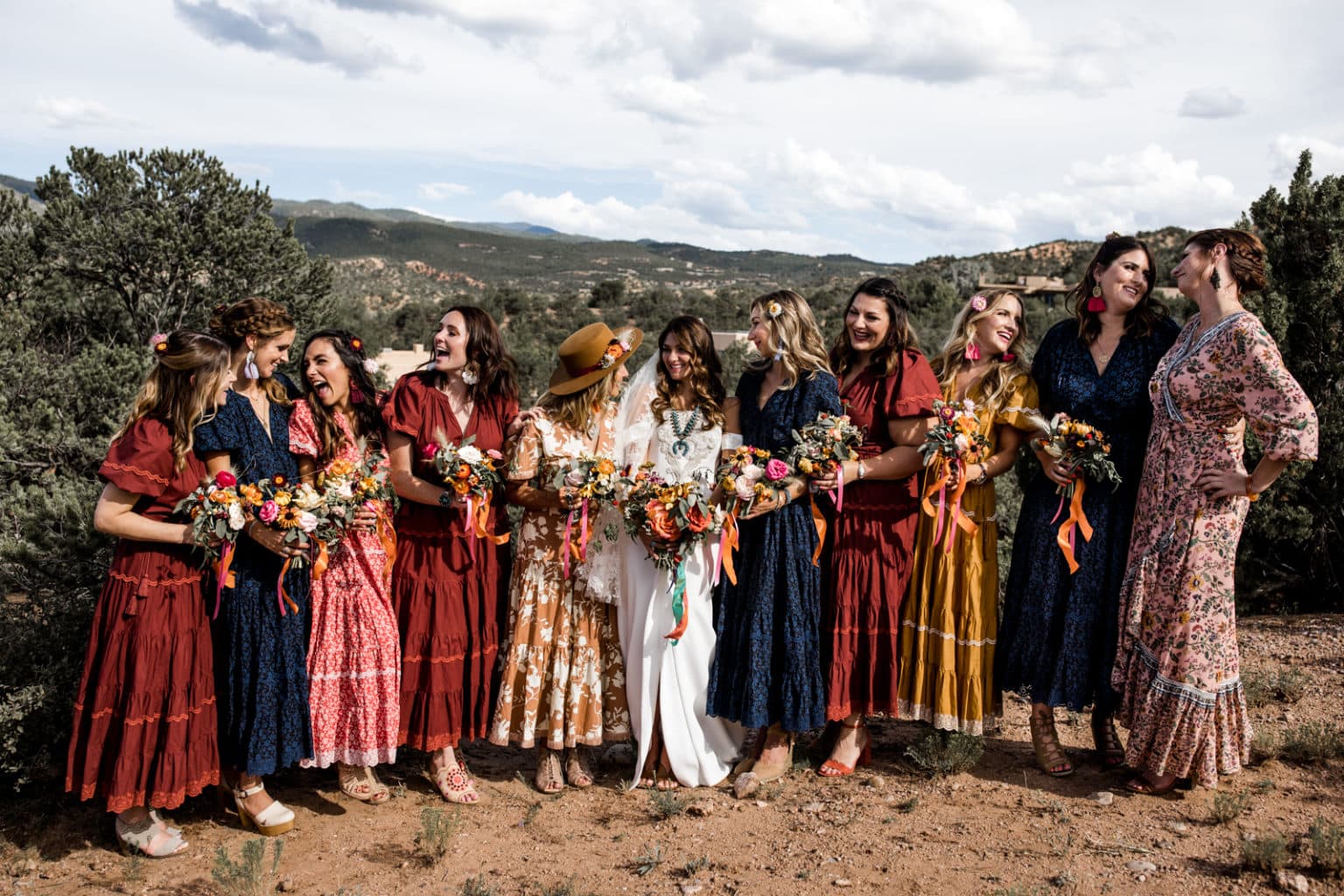 Southwestern-Inspired Santa Fe Wedding | Lilly Red Photography